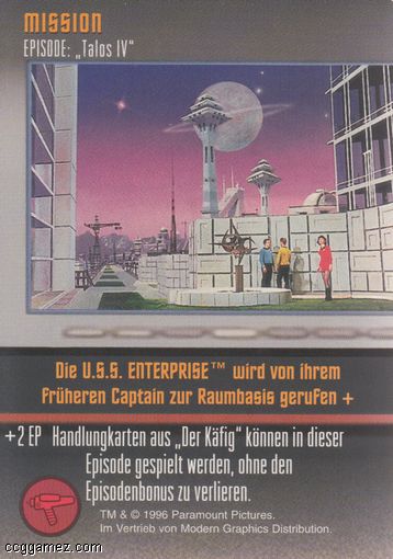 „talos Iv St De Mission Cardguide Wiki Fandom