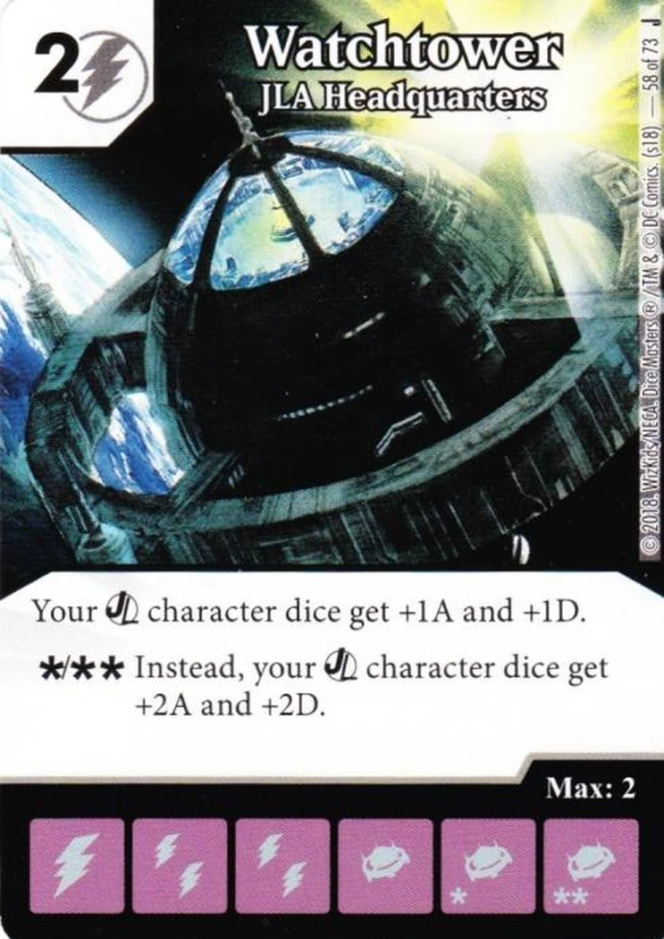 Watchtower - JLA Headquarters (JCB) | CardGuide Wiki | Fandom