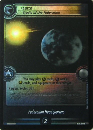 Earth - Cradle of the Federation (HM) | CardGuide Wiki | Fandom