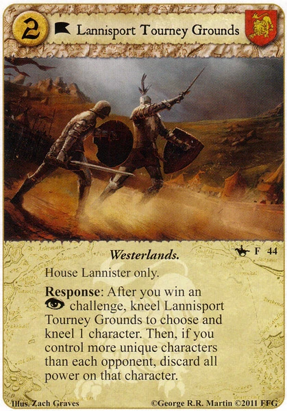 Lannisport Tourney Grounds (ODG) | CardGuide Wiki | Fandom