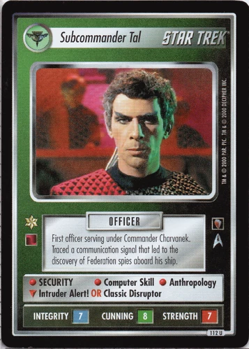 Subcommander Tal (MM) | CardGuide Wiki | Fandom