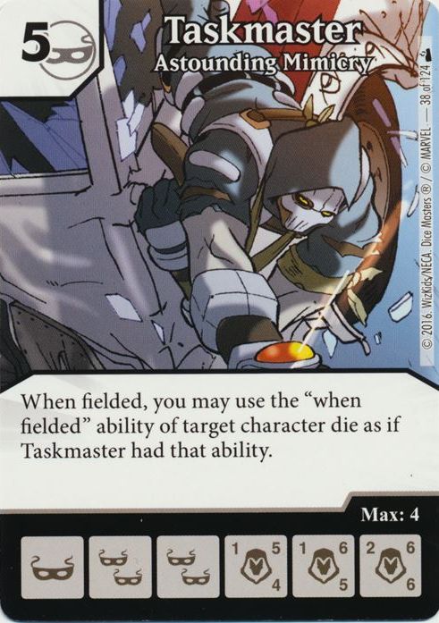 Taskmaster Astounding Mimicry Dpdm Cardguide Wiki Fandom