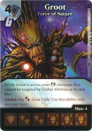 Groot - Force of Nature (GotG) (foil) | CardGuide Wiki | Fandom