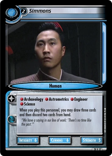 Simmons (MoT) | CardGuide Wiki | Fandom