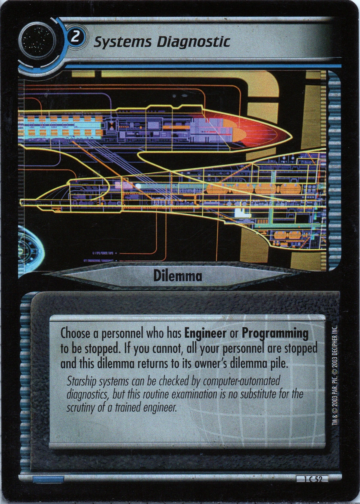 Systems Diagnostic (2E) (2003) | CardGuide Wiki | Fandom