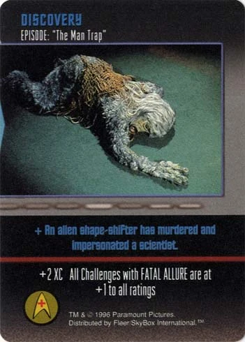 "The Man Trap" (ST) (discovery) | CardGuide Wiki | Fandom