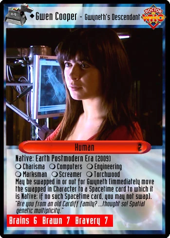Gwen Cooper - Gwyneth's Descendant (IS) | CardGuide Wiki | Fandom