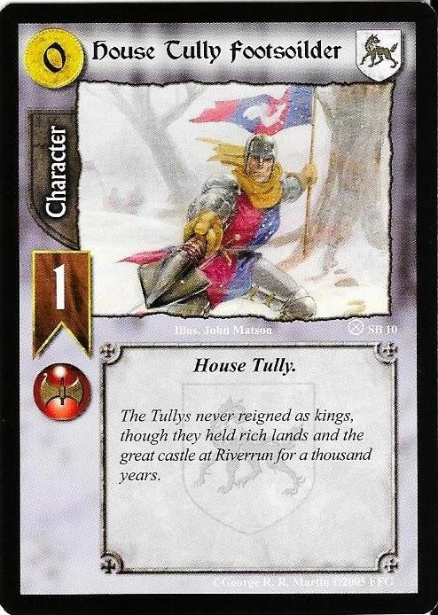 House Tully Footsoldier (VPS) | CardGuide Wiki | Fandom