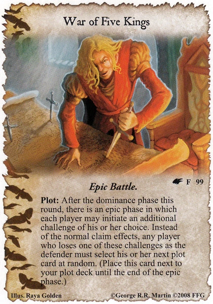 War of Five Kings | CardGuide Wiki | Fandom