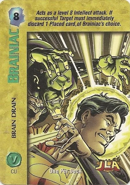Brainiac - Brain Drain (JLAOP) | CardGuide Wiki | Fandom