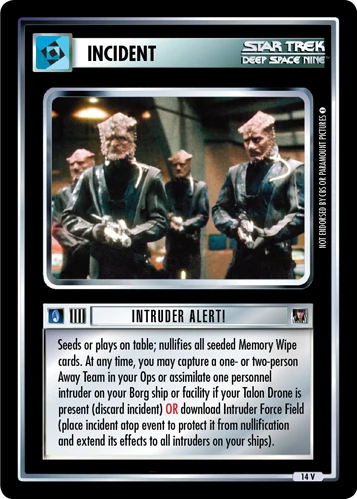 Intruder Alert! (RR) | CardGuide Wiki | Fandom