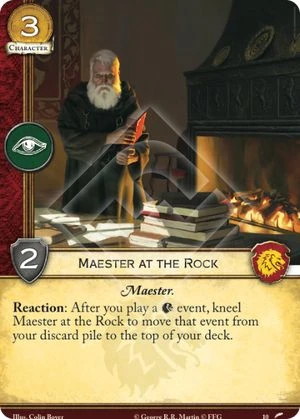 Maester at the Rock (TAK) | CardGuide Wiki | Fandom