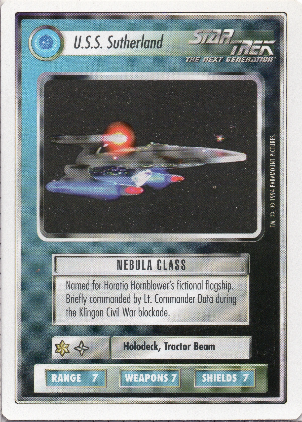 U.S.S. Sutherland (PU94) | CardGuide Wiki | Fandom