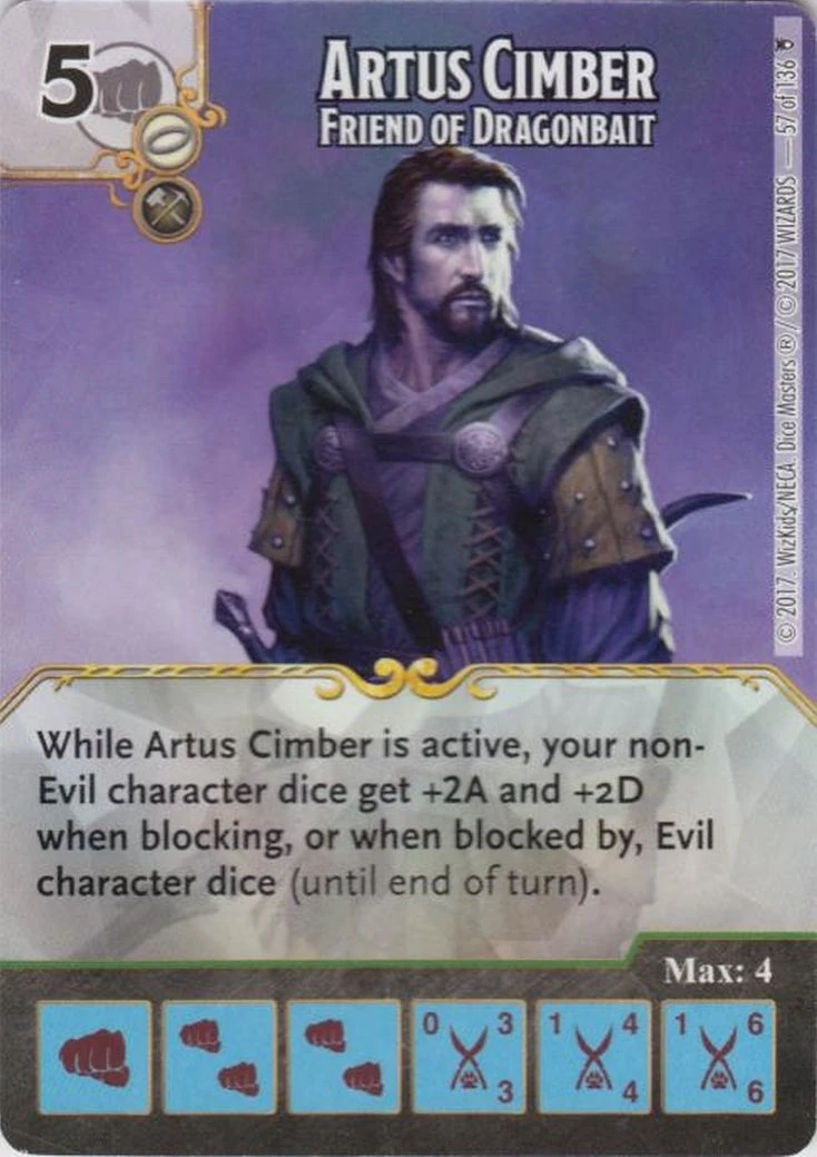 Artus Cimber - Friend of Dragonbait (ToA) | CardGuide Wiki | Fandom