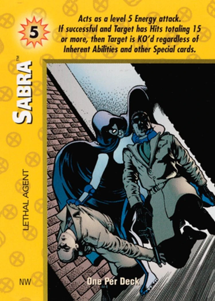 Sabra - Lethal Agent (XMOP) | CardGuide Wiki | Fandom