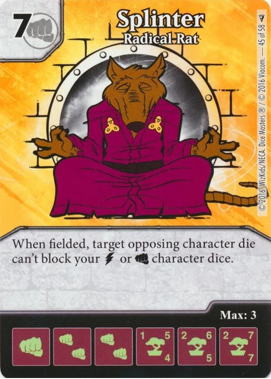 Splinter - Radical Rat (TMNT) | CardGuide Wiki | Fandom
