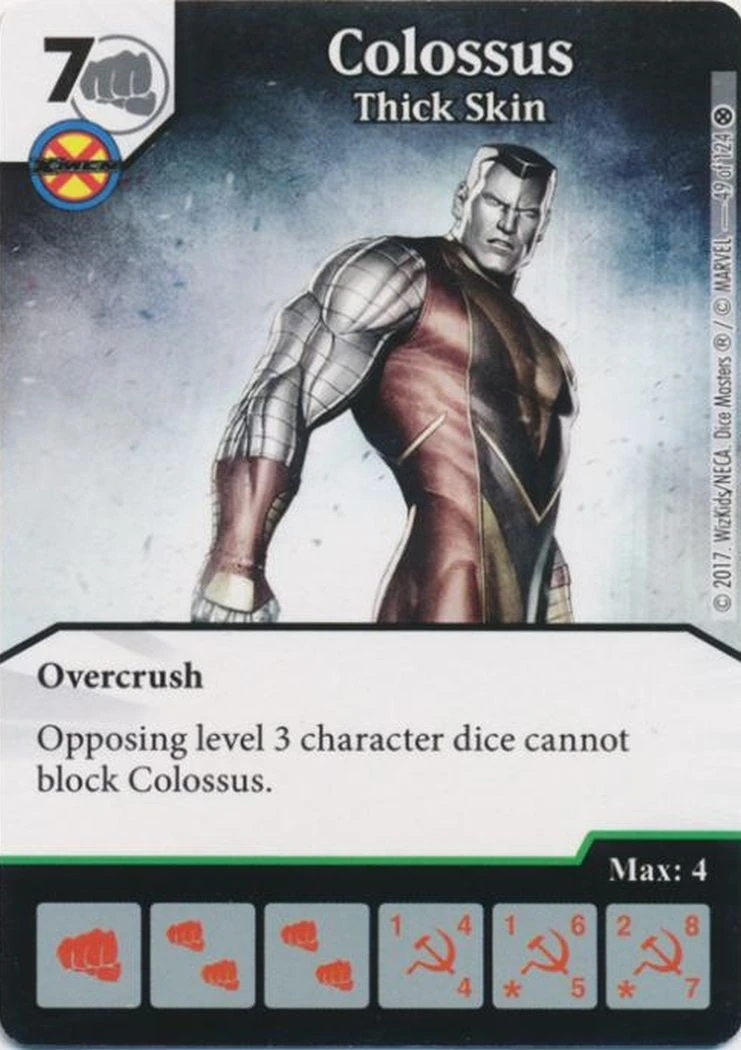 Colossus - Thick Skin (XMFC) | CardGuide Wiki | Fandom