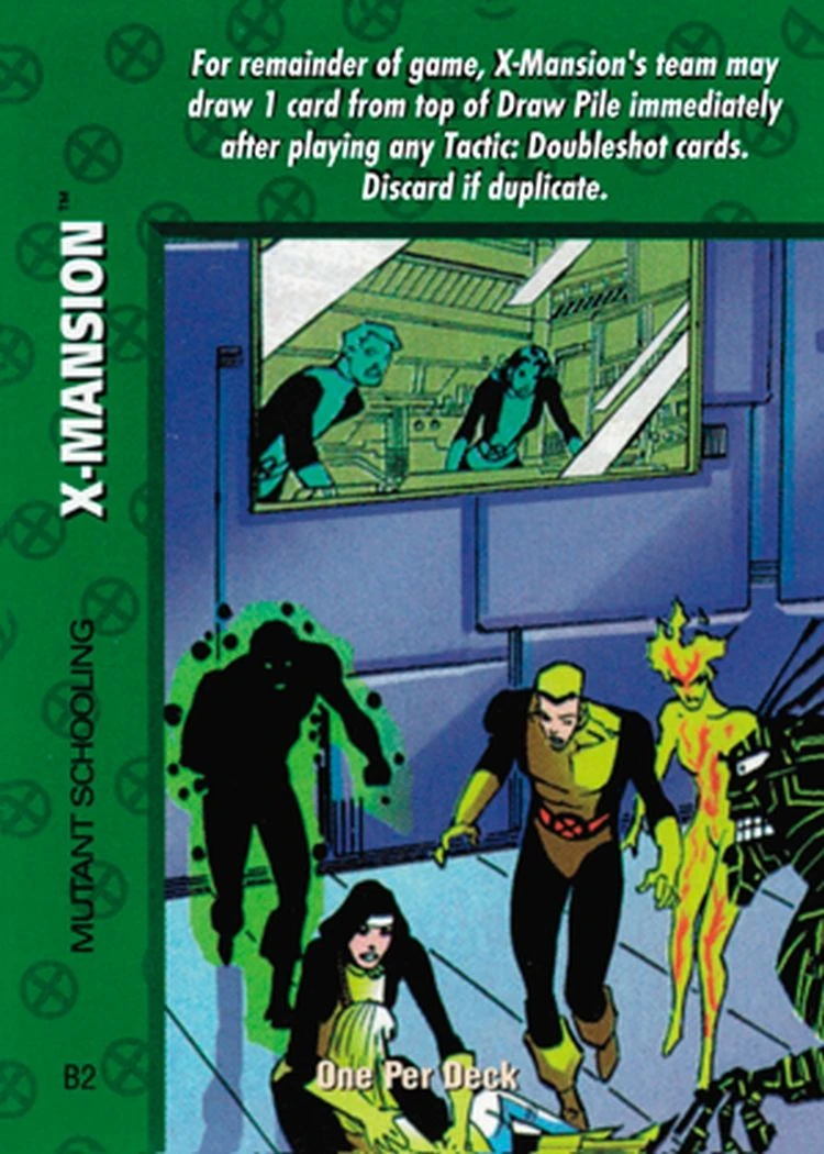 X-Mansion - Mutant Schooling (XMOP) | CardGuide Wiki | Fandom
