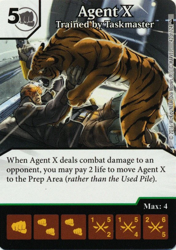 Agent X - Trained by Taskmaster (DPDM) | CardGuide Wiki | Fandom
