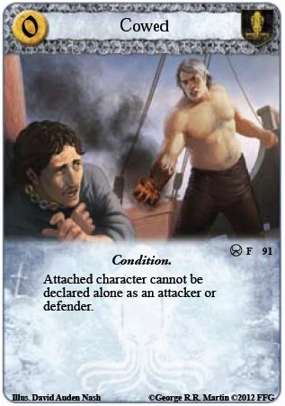 Cowed (THoB&W) | CardGuide Wiki | Fandom
