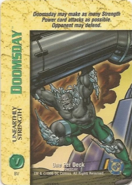 Doomsday - Unearthly Strength (DCOP) | CardGuide Wiki | Fandom