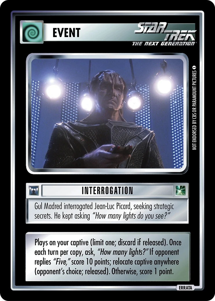 Interrogation (Errata) (Reflections) | CardGuide Wiki | Fandom