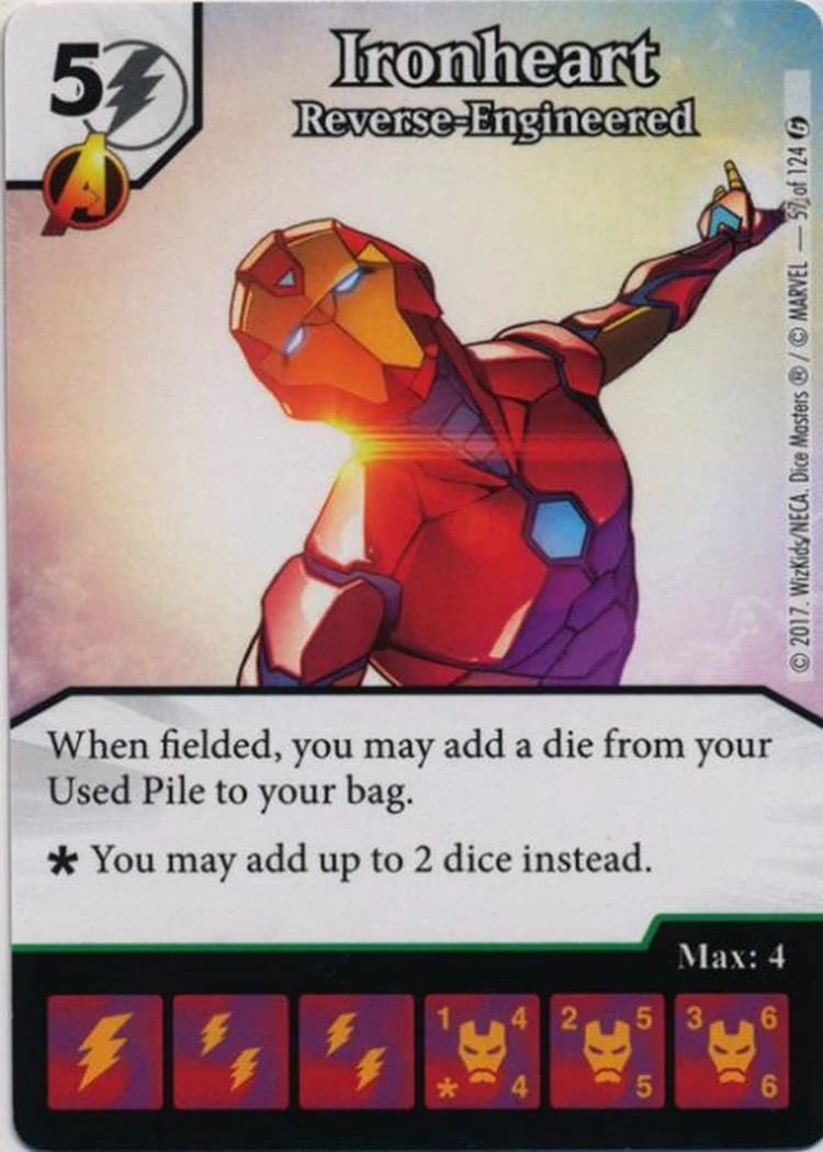 Ironheart - Reverse-Engineered (GotG) | CardGuide Wiki | Fandom