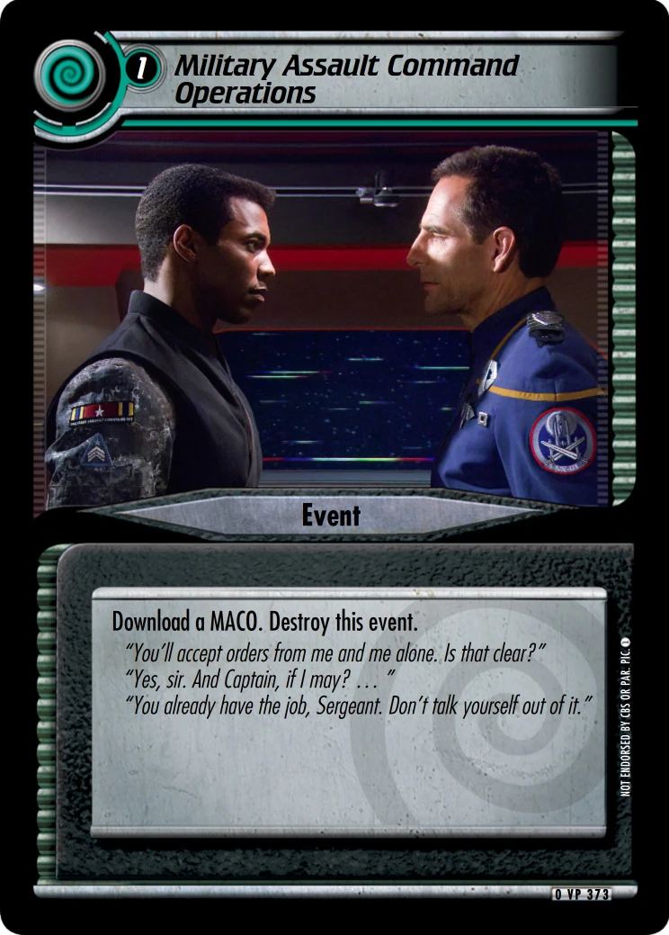 Military Assault Command Operations (VP) | CardGuide Wiki | Fandom