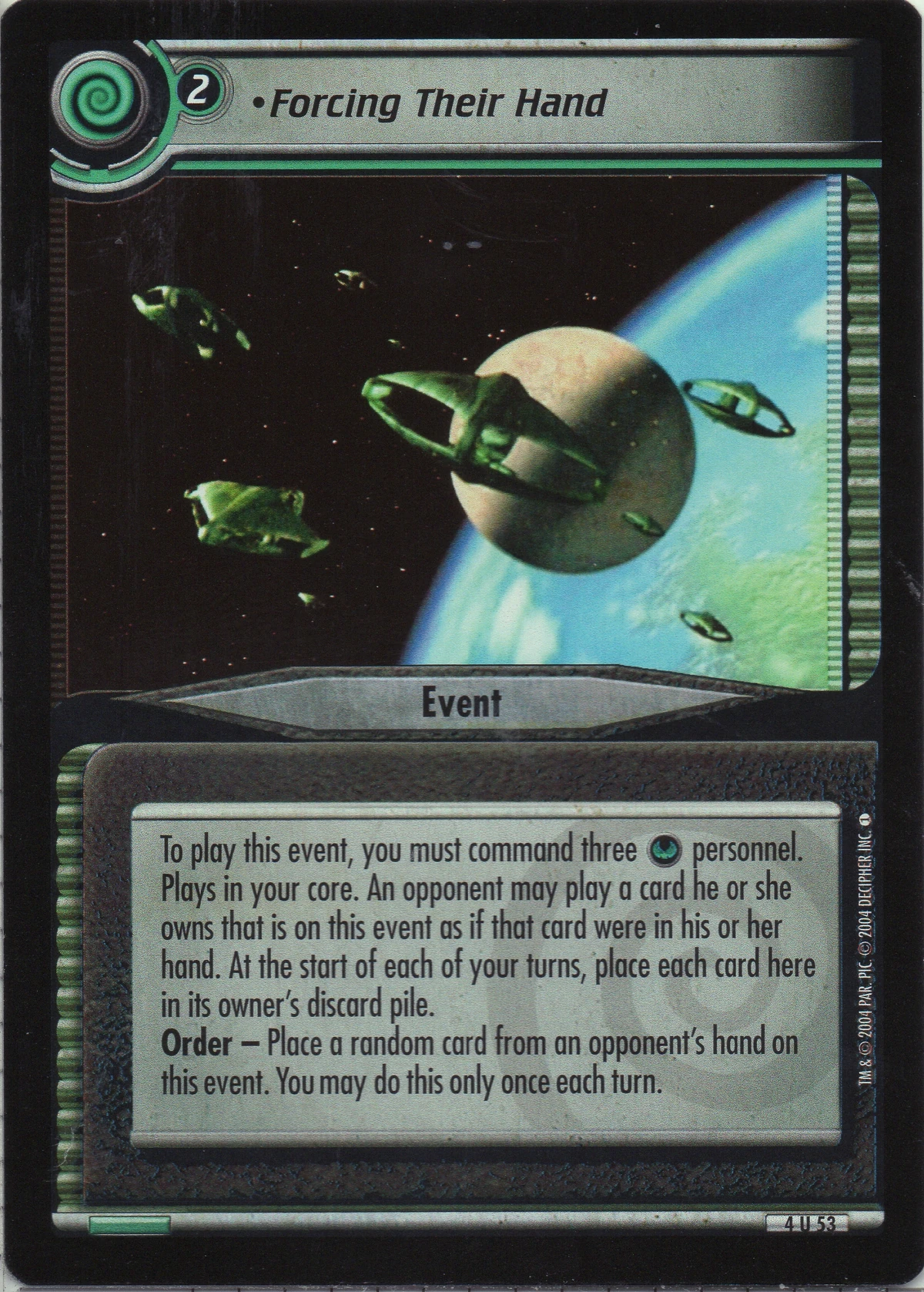 Forcing Their Hand (NE) | CardGuide Wiki | Fandom