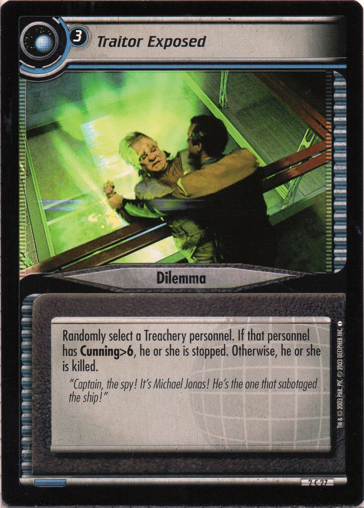 Traitor Exposed | CardGuide Wiki | Fandom