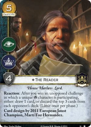 The Reader (TRtW) | CardGuide Wiki | Fandom