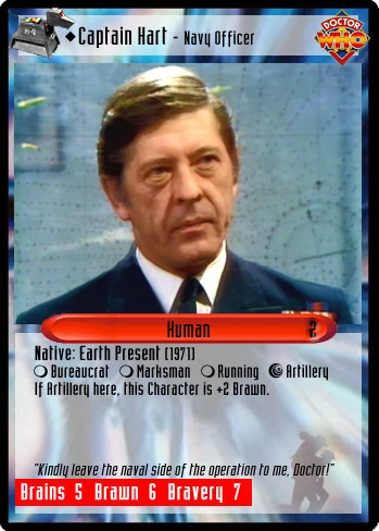 Captain Hart - Navy Officer (MoW) | CardGuide Wiki | Fandom