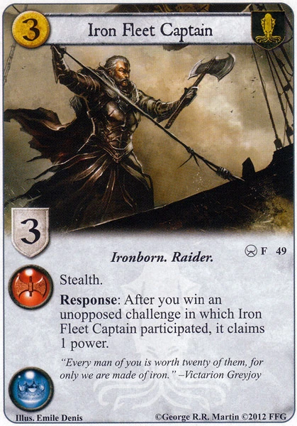 Iron Fleet Captain (CD) | CardGuide Wiki | Fandom