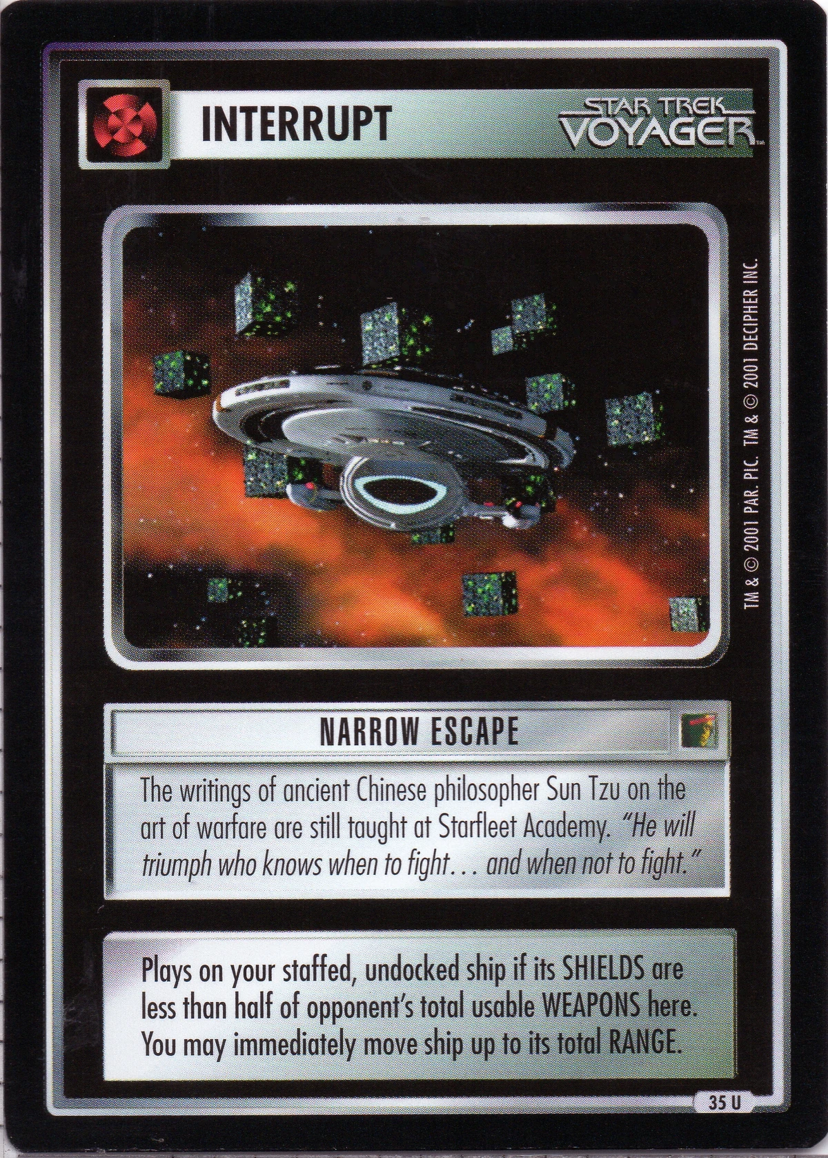 Narrow Escape (TB) | CardGuide Wiki | Fandom