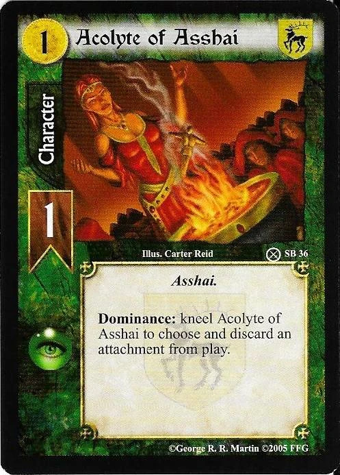 Acolyte of Asshai (VPS) | CardGuide Wiki | Fandom