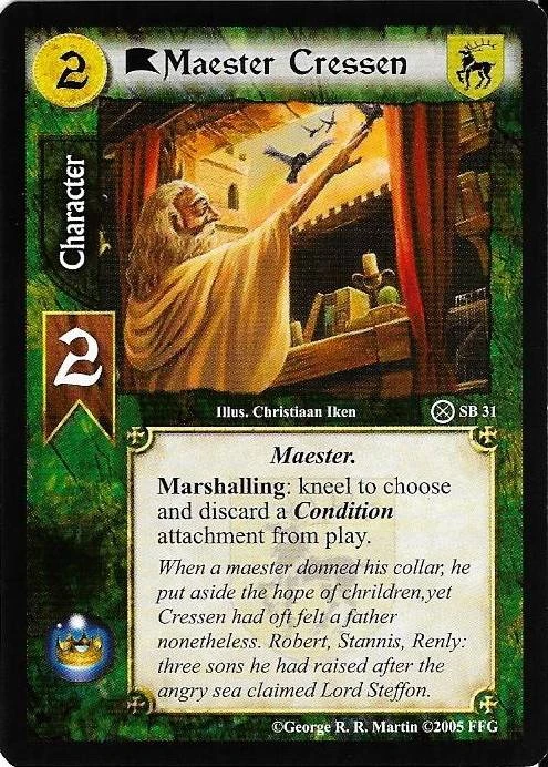 Maester Cressen (VPS) | CardGuide Wiki | Fandom