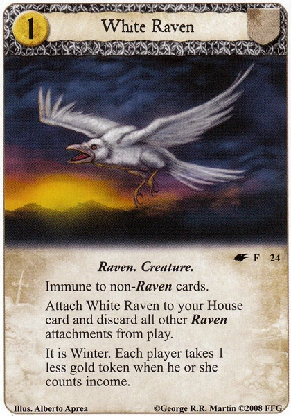 White Raven (TWoW) | CardGuide Wiki | Fandom