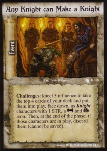 Any Knight can Make a Knight (AToS) | CardGuide Wiki | Fandom