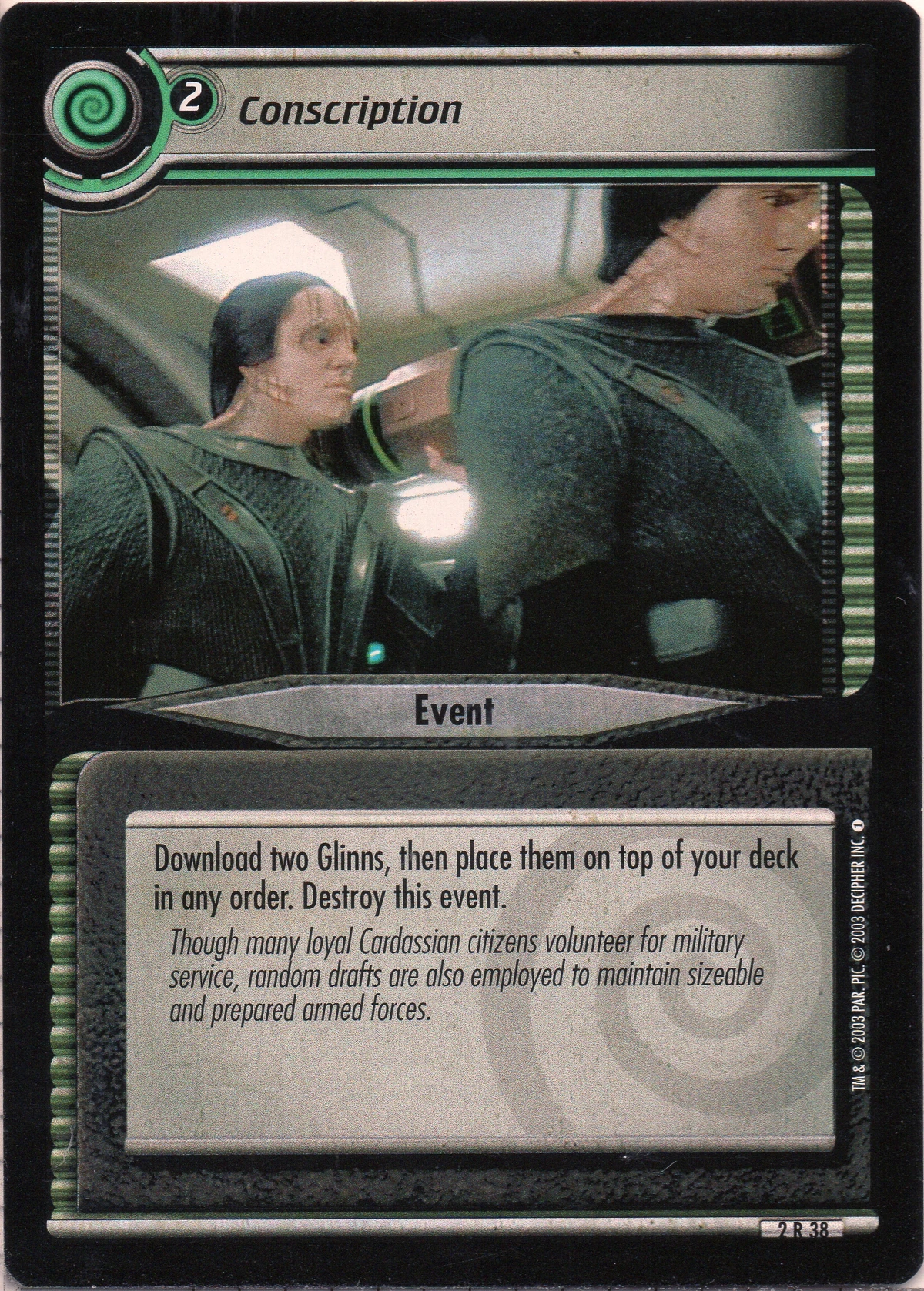 Conscription (ENE) | CardGuide Wiki | Fandom