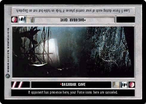 Dagobah: Cave (DGB) | CardGuide Wiki | Fandom