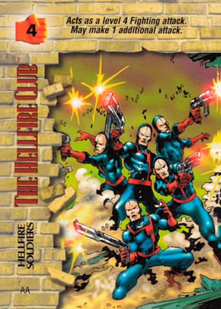 The Hellfire Club - Hellfire Soldiers (MNOP) | CardGuide Wiki | Fandom