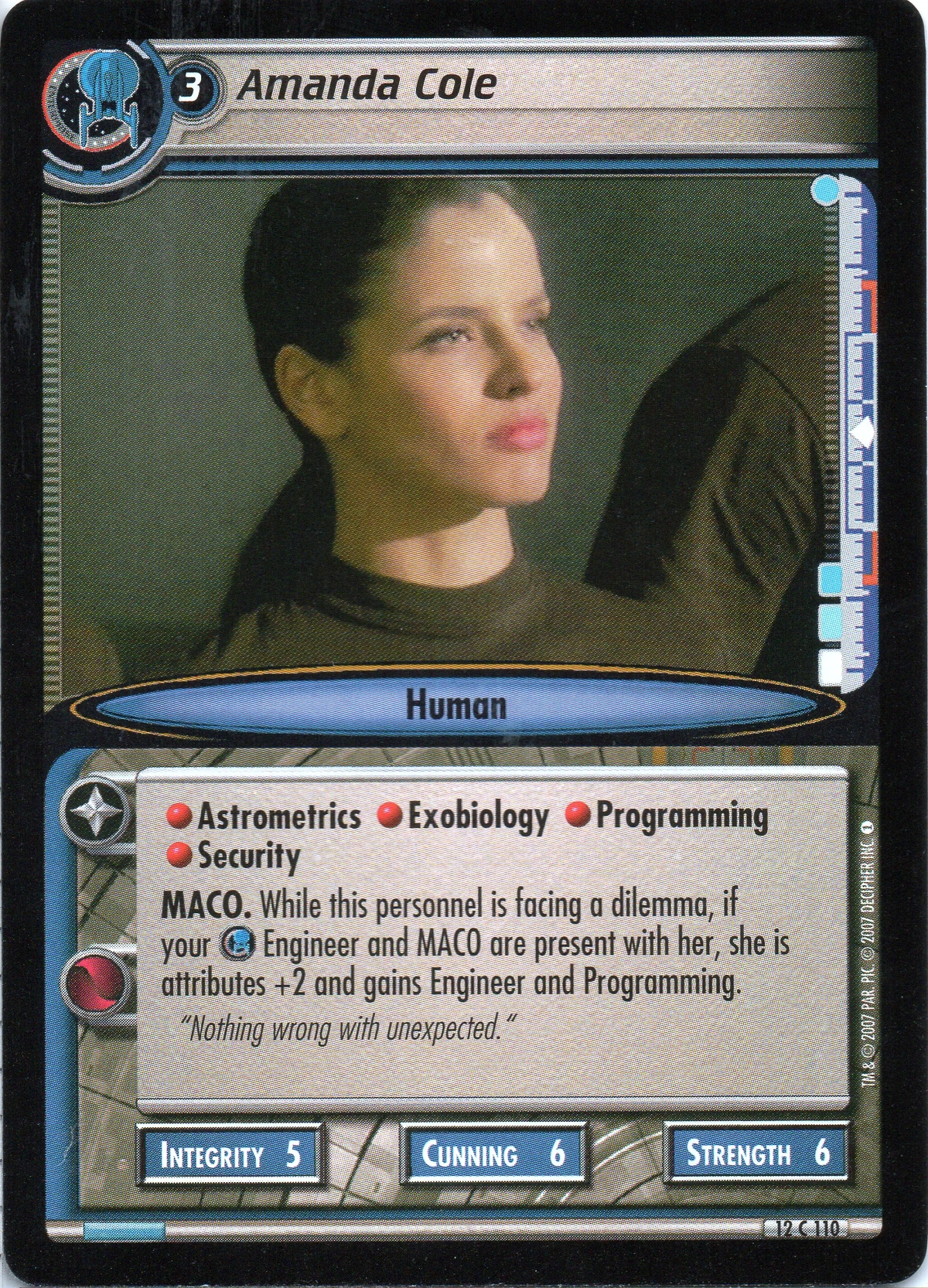 Amanda Cole (TATV) | CardGuide Wiki | Fandom