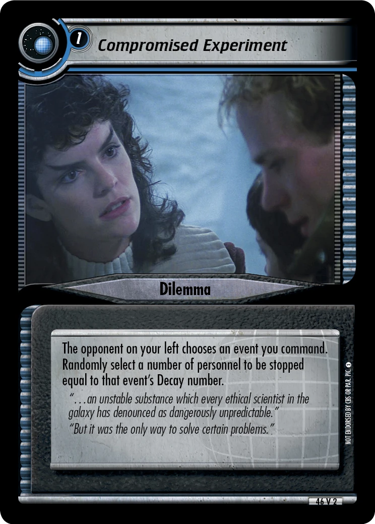 Compromised Experiment (SM) | CardGuide Wiki | Fandom