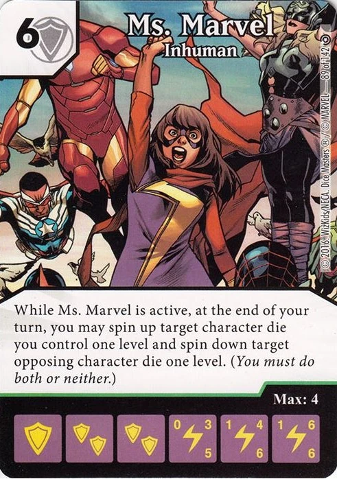 Ms. Marvel - Inhuman (CW) | CardGuide Wiki | Fandom