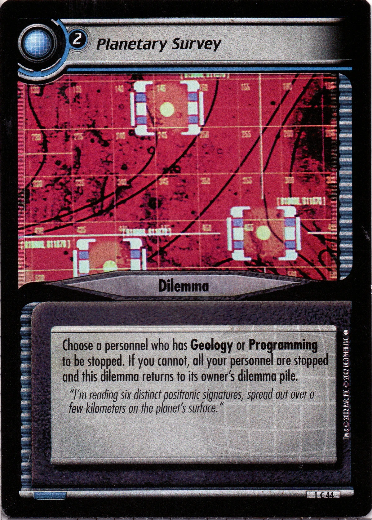 Planetary Survey (2E) | CardGuide Wiki | Fandom