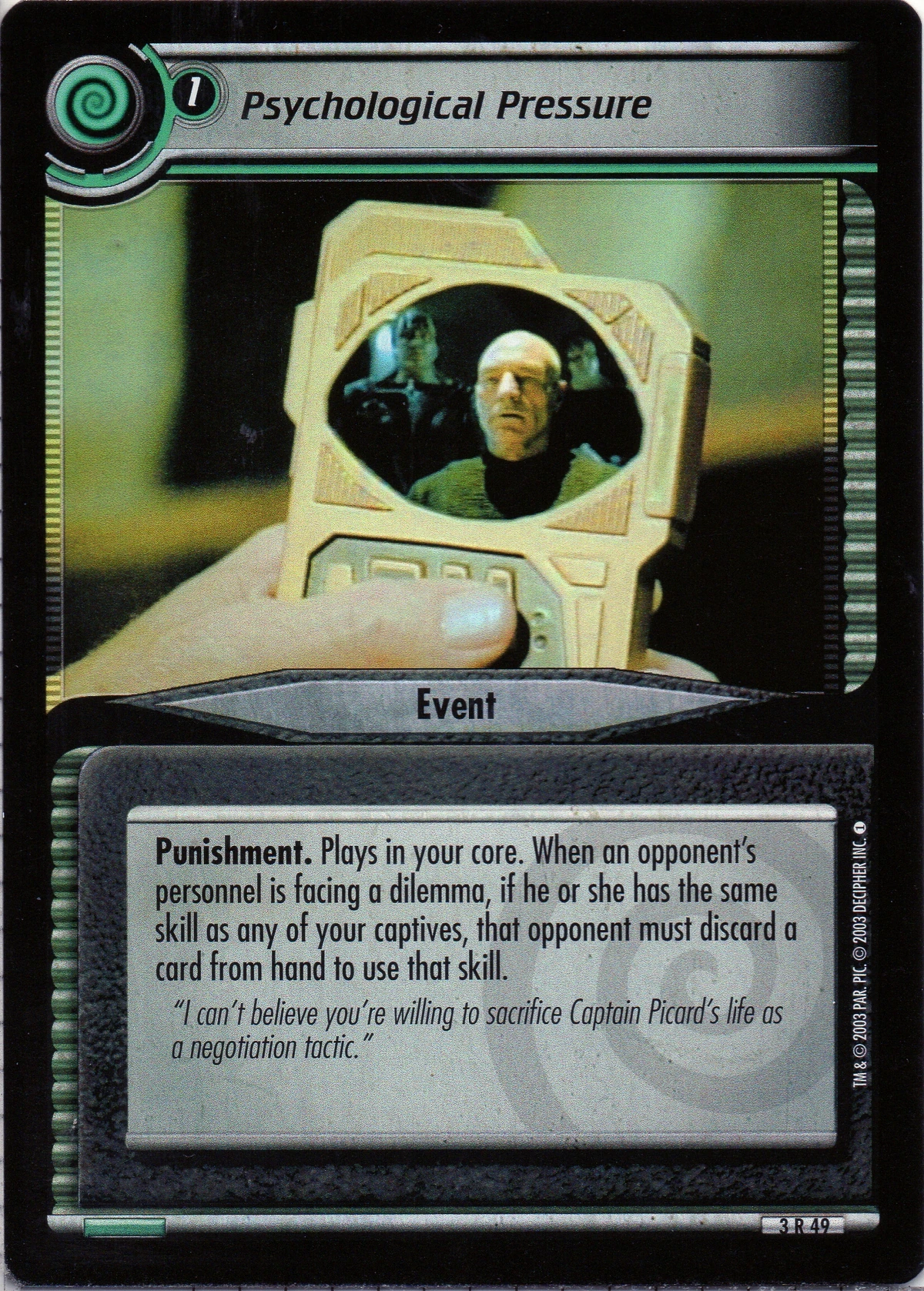 Psychological Pressure (CtA) | CardGuide Wiki | Fandom