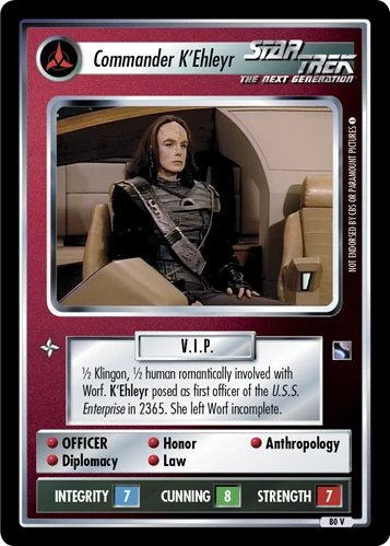 Commander K'Ehleyr (TNG) | CardGuide Wiki | Fandom