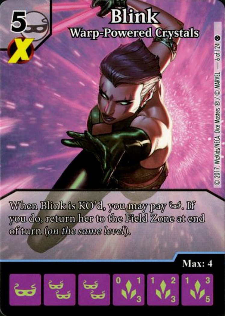 Blink Warp Powered Crystals P Cardguide Wiki Fandom
