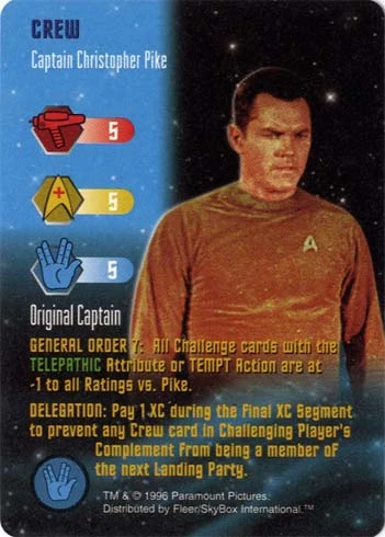 Captain Christopher Pike (SM) | CardGuide Wiki | Fandom