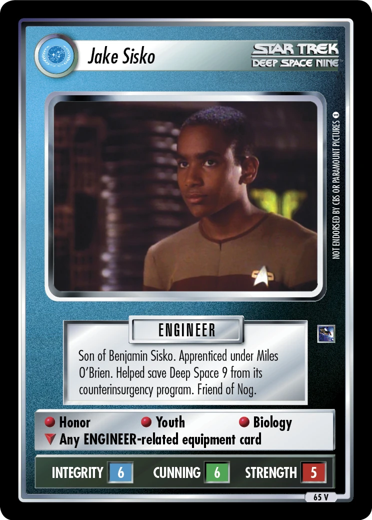 Jake Sisko (EM) | CardGuide Wiki | Fandom